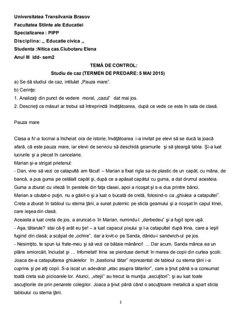 Lectia despre toleranta | PPT