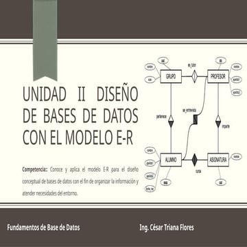 Modelo entidad relacion (chen) | PDF