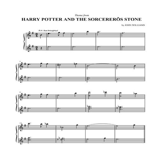Harry Potter theme | PDF