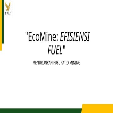 Tematik Oktober Efisiensi Fuel di tambang nikel.pptx
