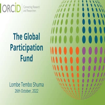 Tembo "The Global Participation Fund" | PPTX