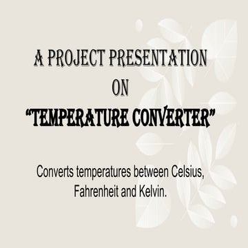 temp. convertor ppt (Python report).pptx
