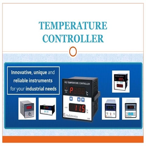 Temperature controller using SCR | PPT