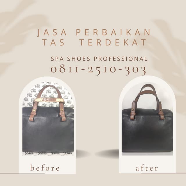 CALL/WA 0811-2510-303 tempat service tas kulit Jepara | PDF