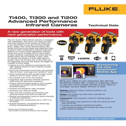 Data Teknis Fluke Ti300 Thermal Imager | PDF