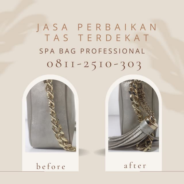 CALL/WA 0811-2510-303 jasa servis tas branded Jepara | PDF