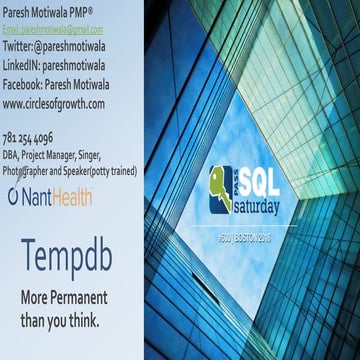 Dba lounge-sql server-performance-troubleshooting | PPT