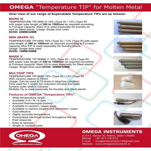 Tempearture tips | PDF