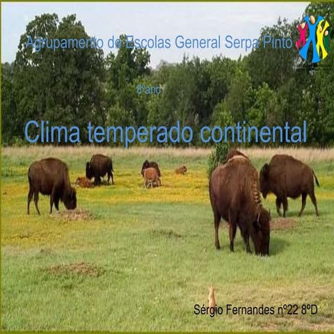 Clima temperado continental | PPTX