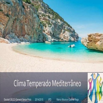Clima temperado mediterrâneo | PPTX