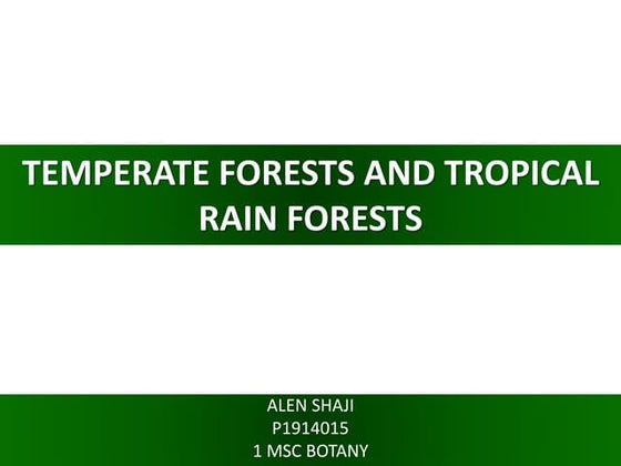 Introduction to Forestry (Philippines) | PPT