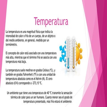 Temperatura | PPTX