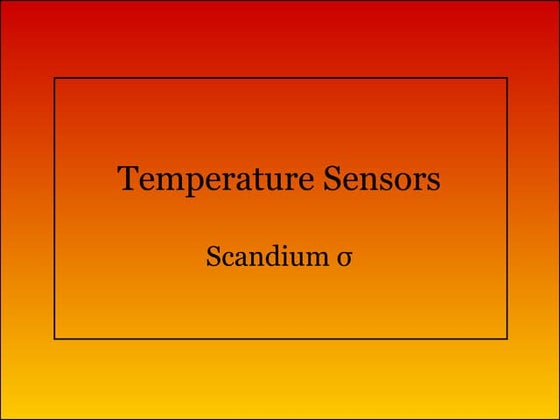 Filled System Thermometers | PPT