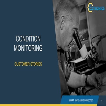 Temperature and Condition Monitoring customer stories from Extronics Advance | PPT
