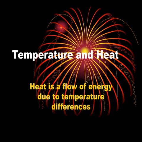 Heat and Temperature | PPT