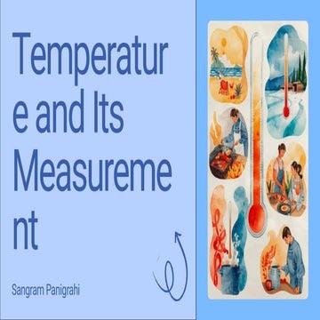 Temperature and its measurement..pdf jsks | PDF