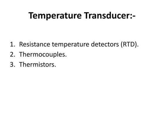 Physics Project- Resistance Temperature Detectors.pptx | Cameras and Camcorders | Consumer ...