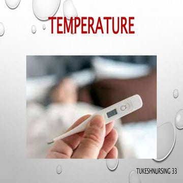 Temperature Types And Thermogenesis Thermoregulation Pptx