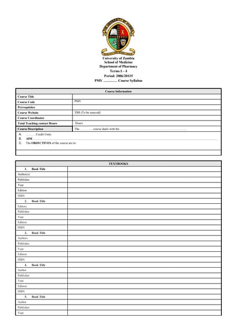 Mlg college of learning syllabus | PPT