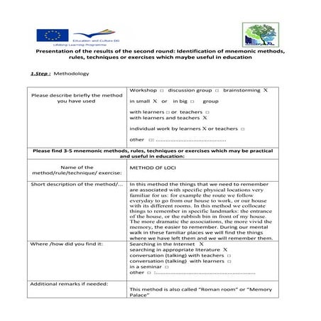 Method of loci | PPTX