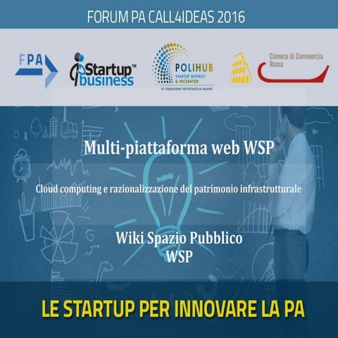 Wiki Spazio Pubblico - WSP | PDF