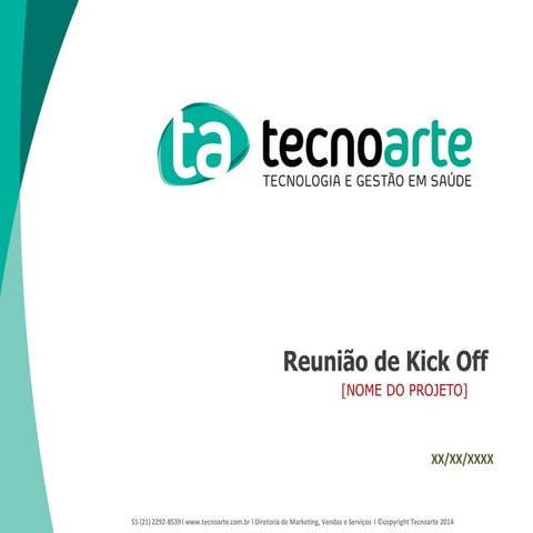 Template apresentacao de Kick Off | PPTX