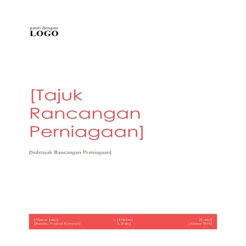 TEMPLATE BUSINESS PLAN | DOCX