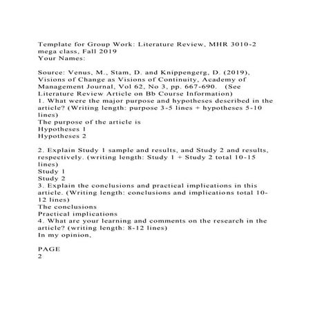 Template for Group Work Literature Review, MHR 3010-2 mega class,.docx