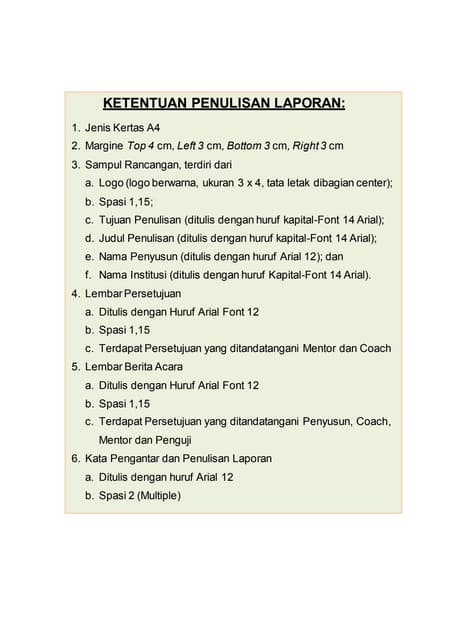 Contoh Kerangka Acuan Kerja (KAK) pengadaan barang jasa pemerintah | PDF