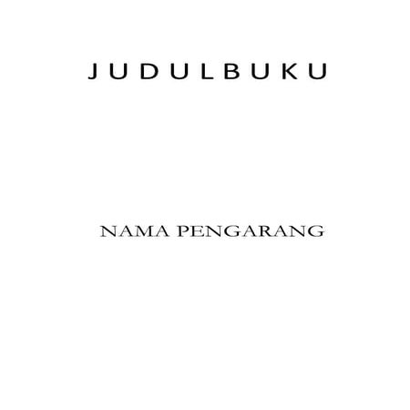 Template layout isi buku a5 | DOCX