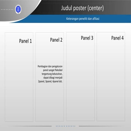 Template poster penelitian ilmiah itb | PPTX