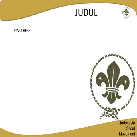 Template presentasi pramuka 4 | PPT