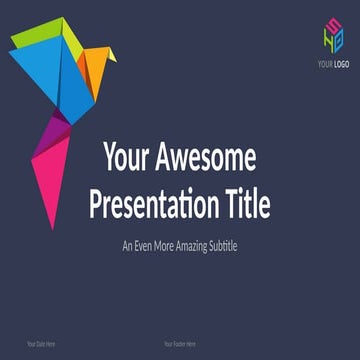 Free Conference Presentation Template . | PPTX
