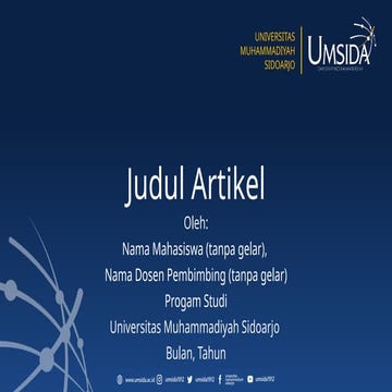 Template Salindia Karya Tulis Ilmiah UMSIDA.pptx