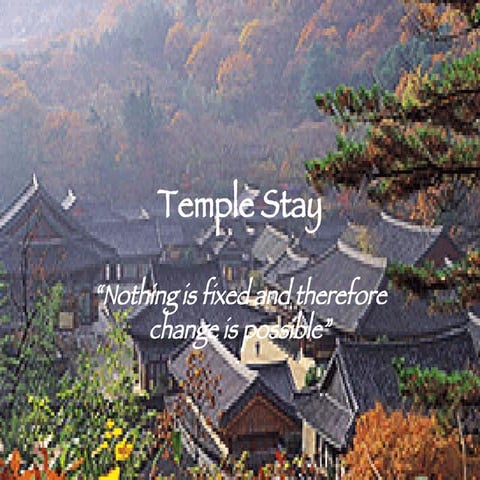 Temple Stay | PPT