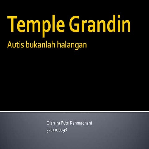 Temple grandin | PPTX