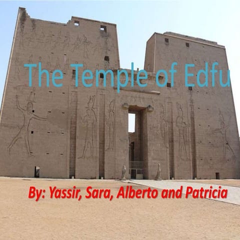 powerpoint temple of edfu | PPT