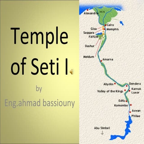 Temple Of Seti I | PPT