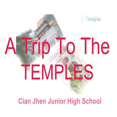 Temples | PPTX | Buddhism | Religion & Spirituality