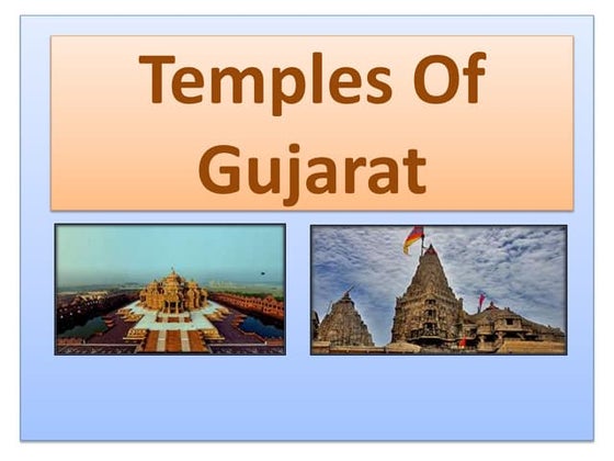 Gujarat Package presentations