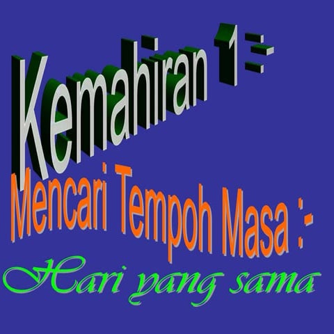 Tempoh masa 2 | PPT