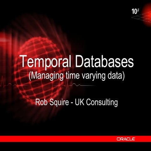 Temporal Ppt Databases Computer Software And Applications