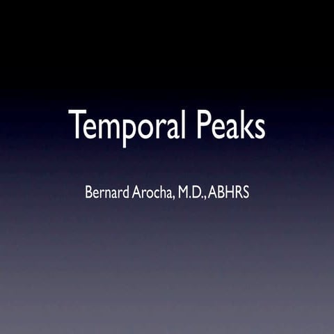 Temporal Peaks | KEY