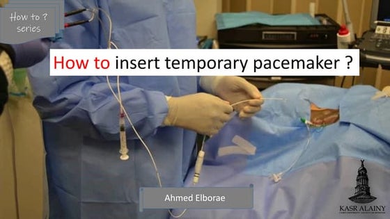 Temporary cardiac pacing | PPT