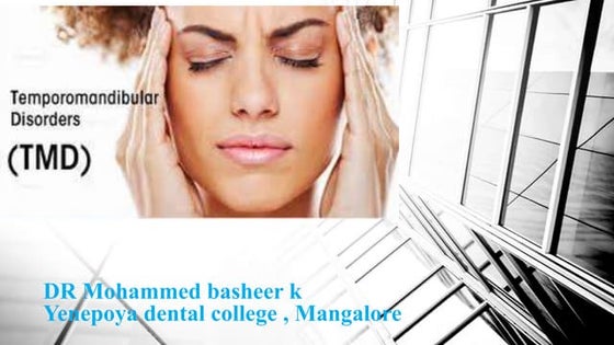 Temporomandibular Joint Disorders: Understanding and Managing TMJ Pain ...