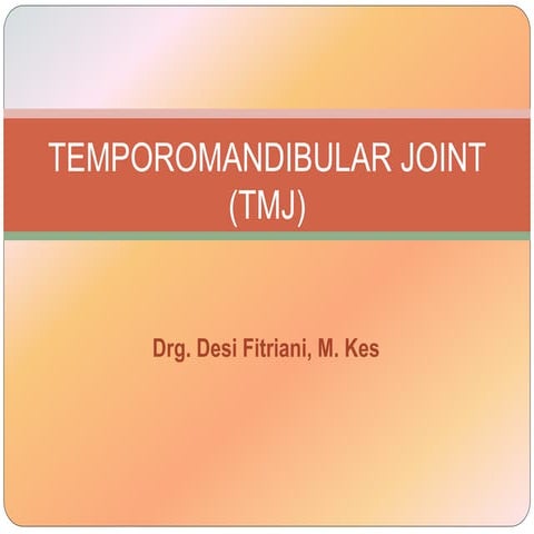 Biomechanics of Temporomandibular Joint | PPTX