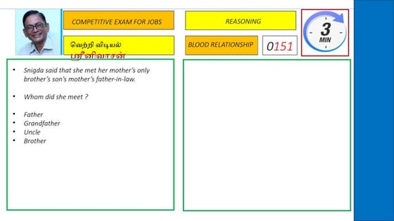 Competitive Exam Verbal Reasoning Analogy | PPTX
