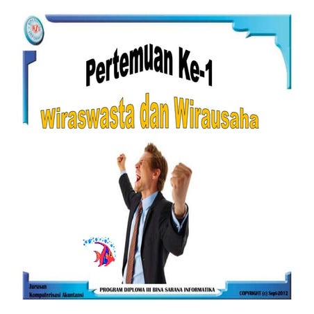 Wiraswasta dan Wirausaha | PDF