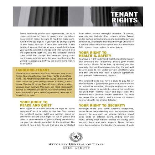 Tenant rights | PDF