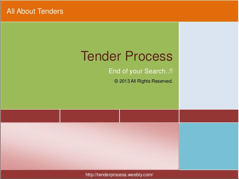 Types Of Tendering Process - lasopacopper